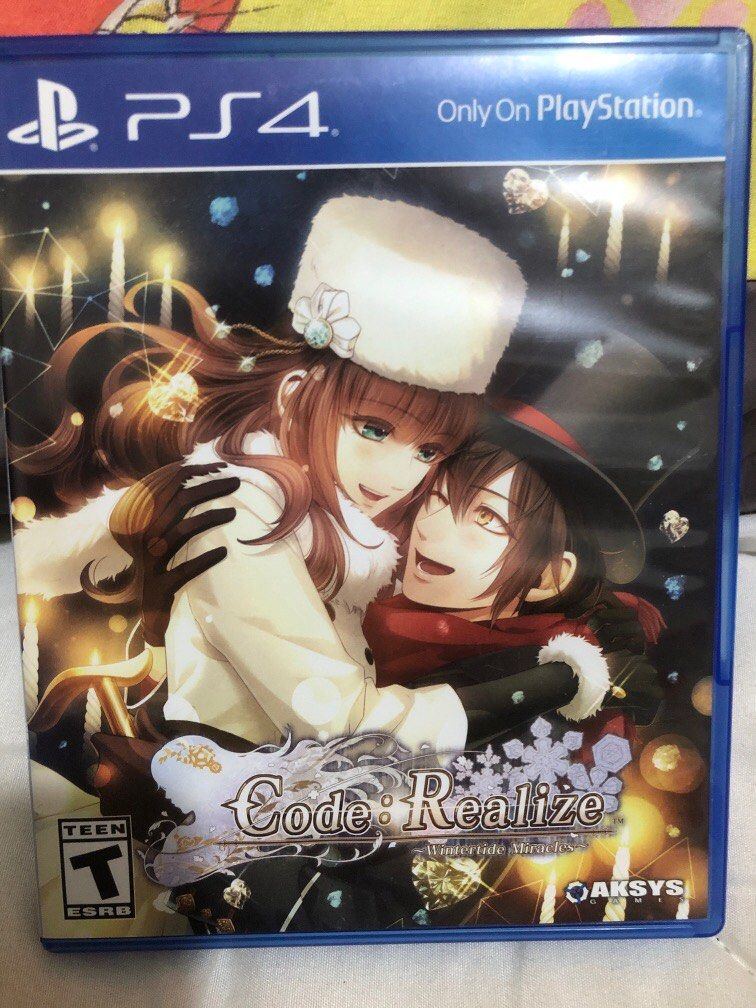 PS4 Game - Code: Realize [Wintertide Miracles], Video Gaming, Video Games, PlayStation on Carousell