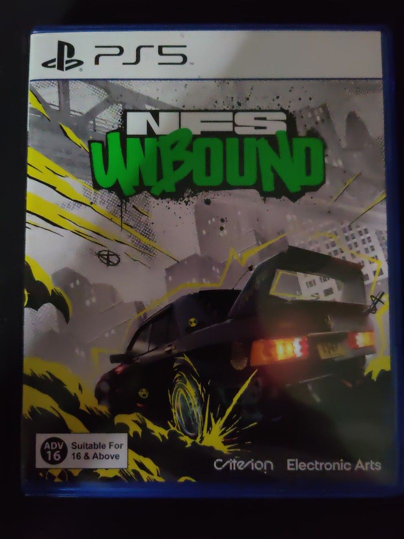 PS5 NEED FOR SPEED NFS UNBOUND, Video Gaming, Video Games, PlayStation ...