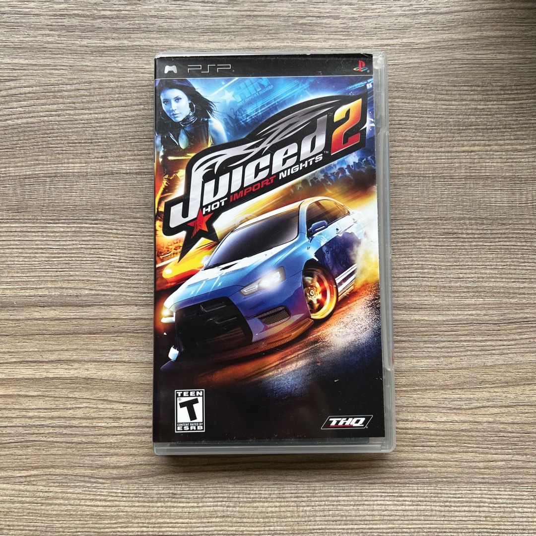PSP Game - Juiced 2, Video Gaming, Video Games, PlayStation on Carousell