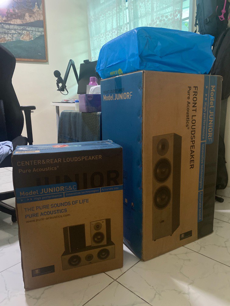 Pure Acoustics Loudspeaker set, Audio, Soundbars, Speakers & Amplifiers ...