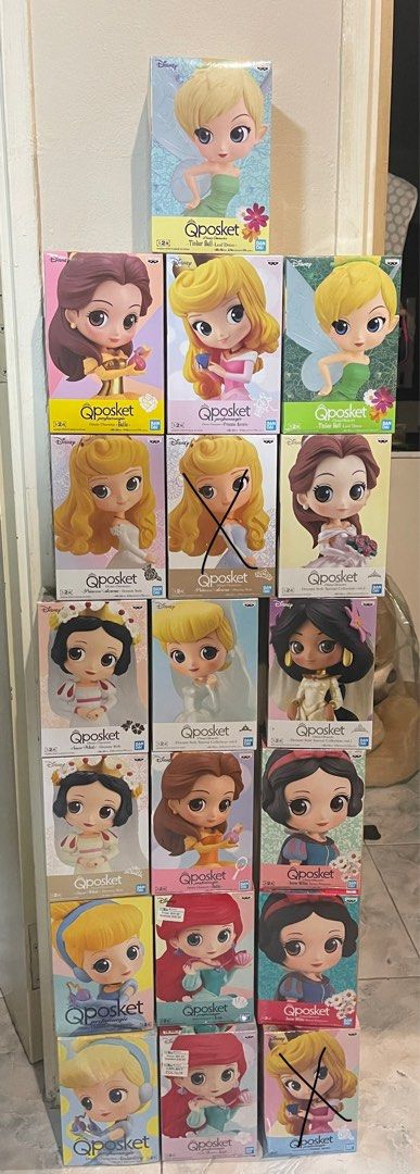 Qposket disney princess collection., Hobbies & Toys, Toys & Games on ...