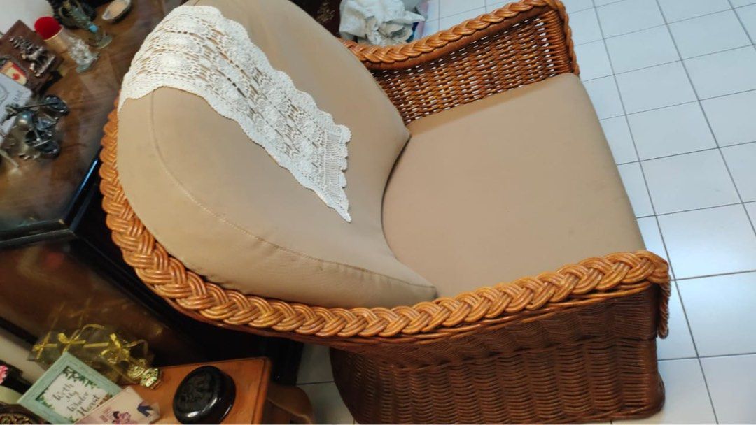 Rattan / rottan sofa set from Philippines, Furniture & Home Living ...