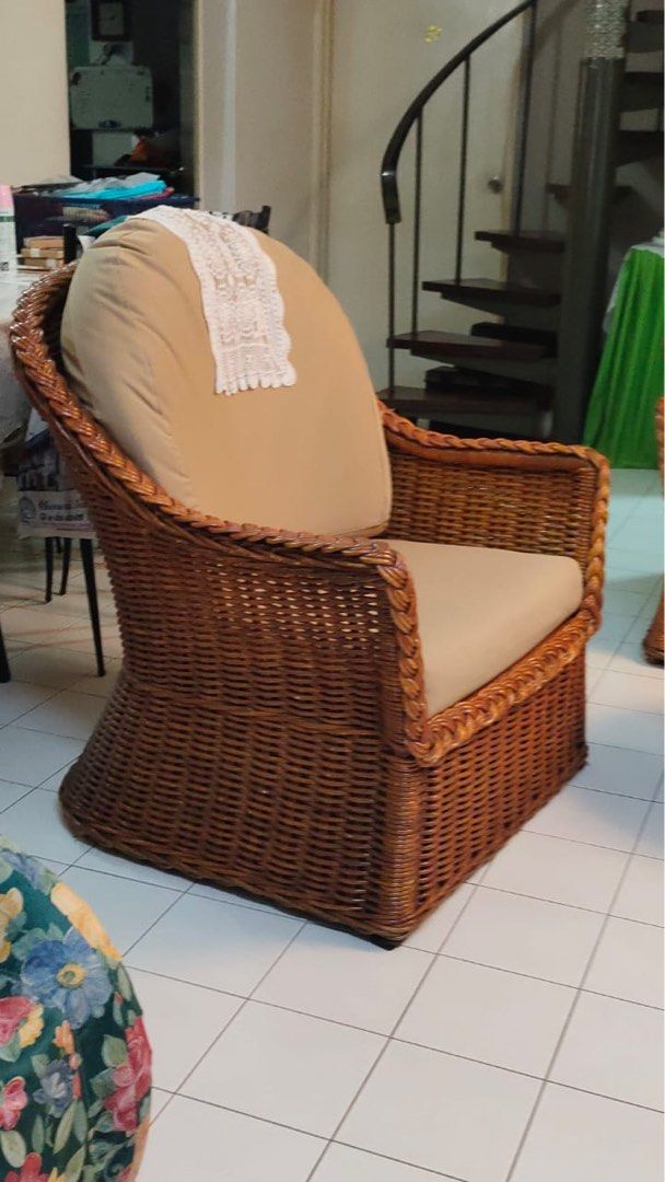 Rattan / rottan sofa set from Philippines, Furniture & Home Living ...