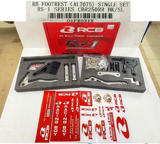 RCB Racing Boy SINGLE FOOTREST FOR HONDA CBR250RR (A17075) RS-1 SERIES ...