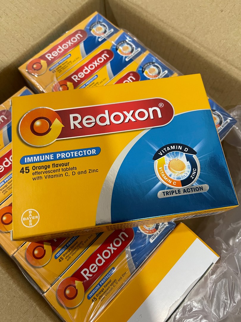 Redoxon 45, Health & Nutrition, Health Supplements, Vitamins ...