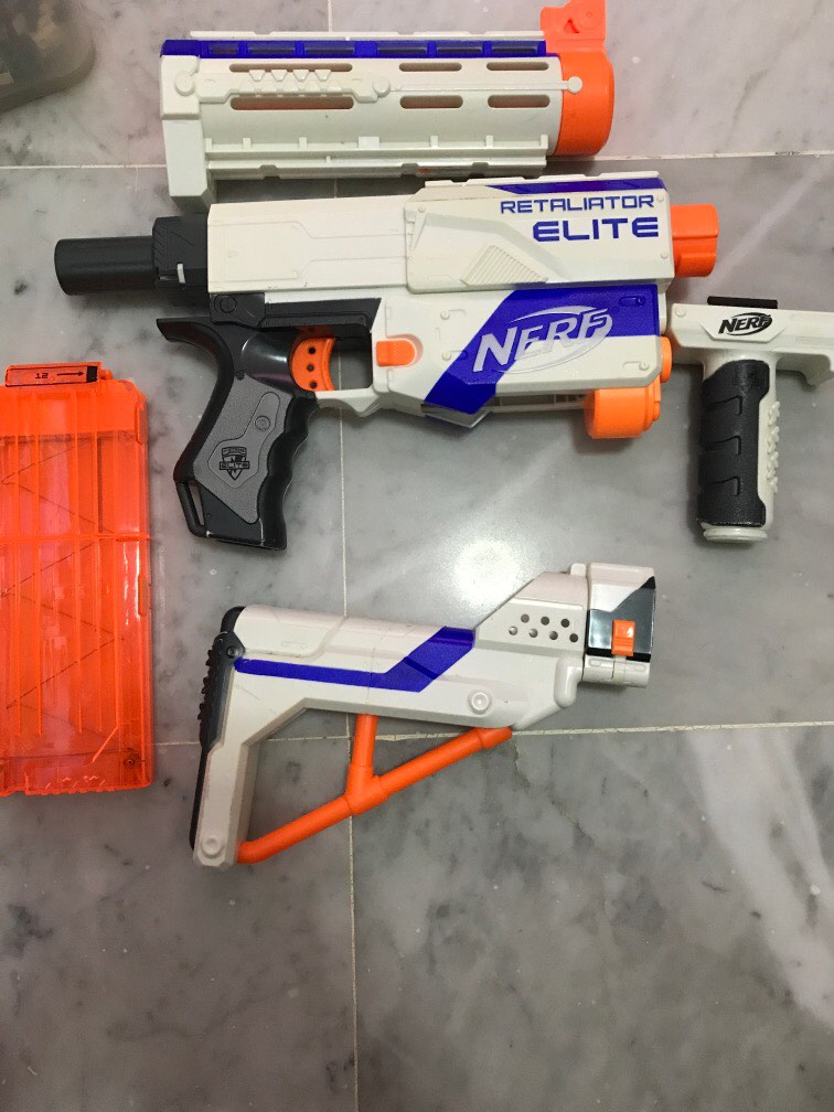 Retaliator nerf gun, Hobbies & Toys, Toys & Games on Carousell