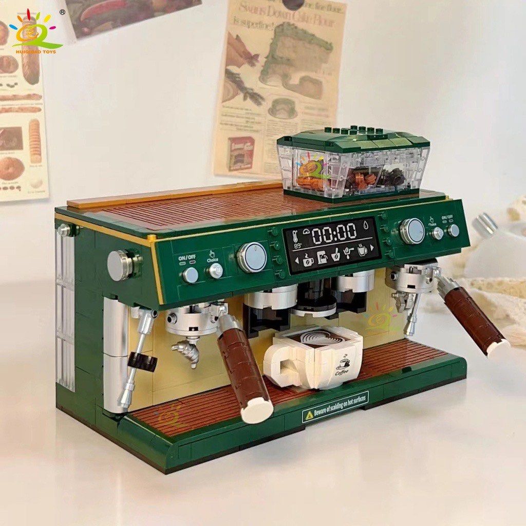 Retro Coffee Machine Barrista LEGO, Hobbies & Toys, Toys & Games on ...