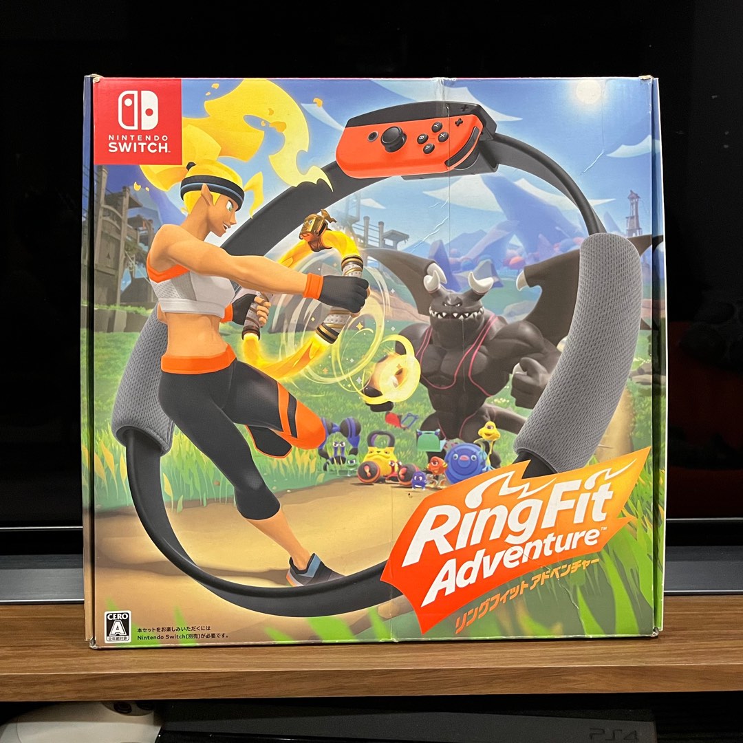 Ring Fit Adventure (Nintendo Switch), Video Gaming, Video Games ...