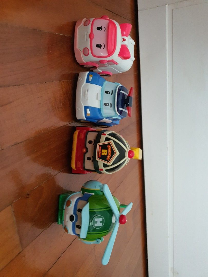 Robo Car Poli Set (transformable), Hobbies & Toys, Toys & Games on ...