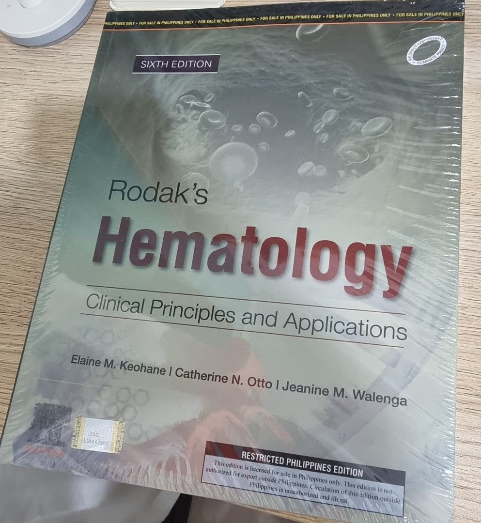 Rodak's Hematology Book, Hobbies & Toys, Books & Magazines, Textbooks ...