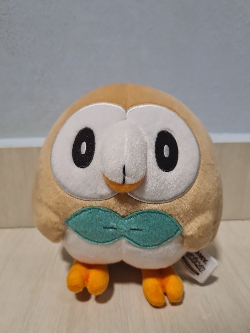 Rowlet plush, Hobbies & Toys, Toys & Games on Carousell
