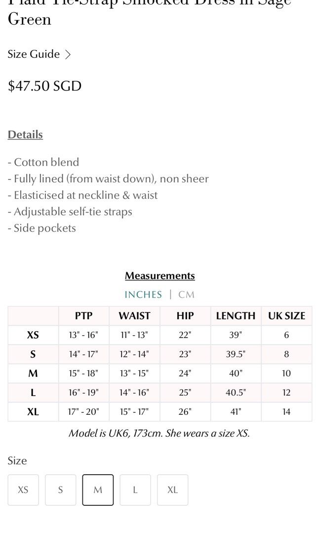 Sage smoked back dress in L, Women's Fashion, Dresses & Sets, Dresses ...