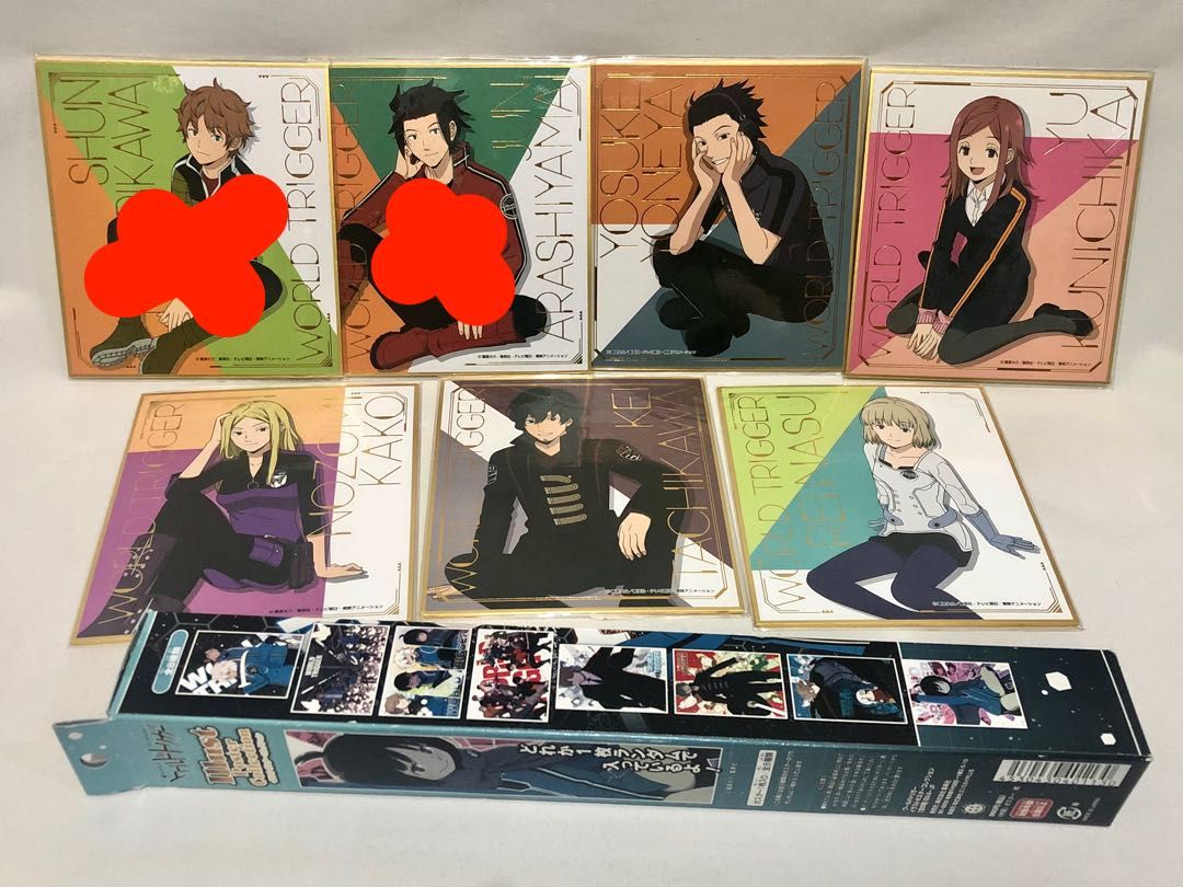 SALE ~ World Trigger SET ~ 6pcs (shikishi, poster) , Hobbies & Toys ...