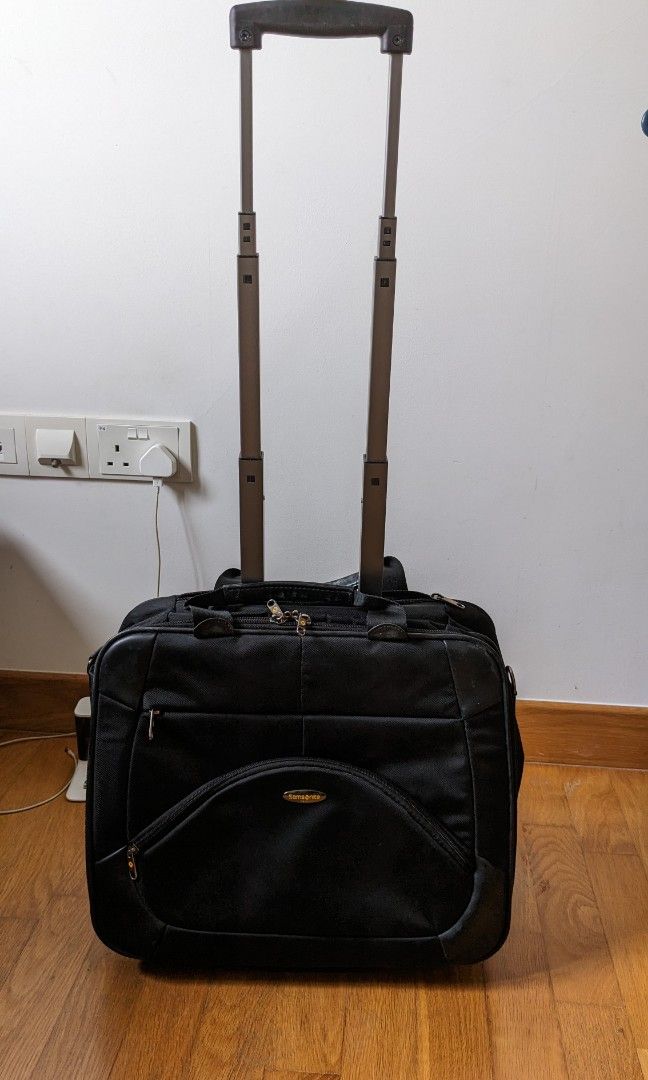 Samsonite laptop travel stroller (2-wheeler), Men's Fashion, Bags ...
