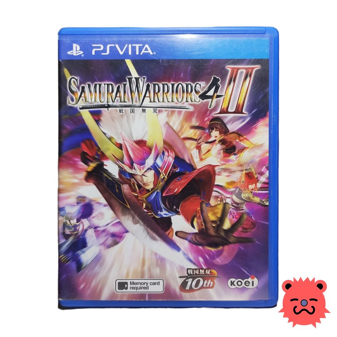 Samurai warriors 4 II game for PS VITA | ASIA ENGLISH | PREOWNED, Video Gaming, Video Games ...