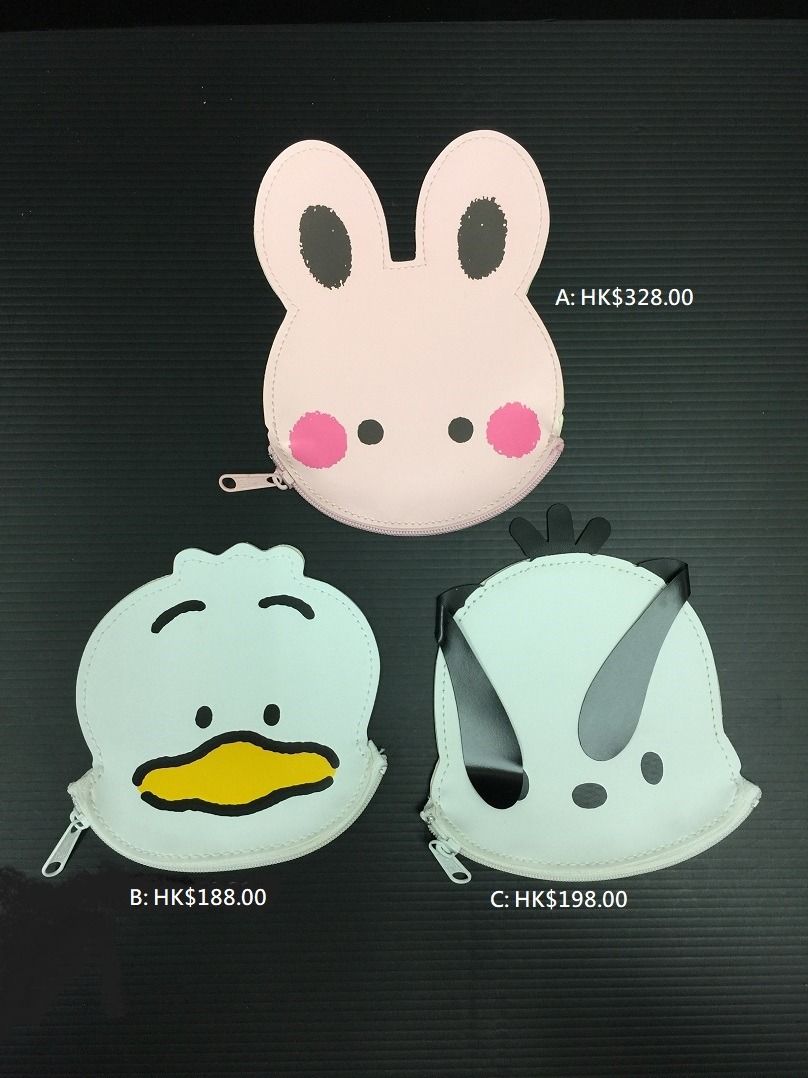 Sanrio Cheery Chums Pekkle 鴨仔 Pochacco PC狗 1994年頭形散紙包 ((請參閱貨品描述)), 女裝 ...