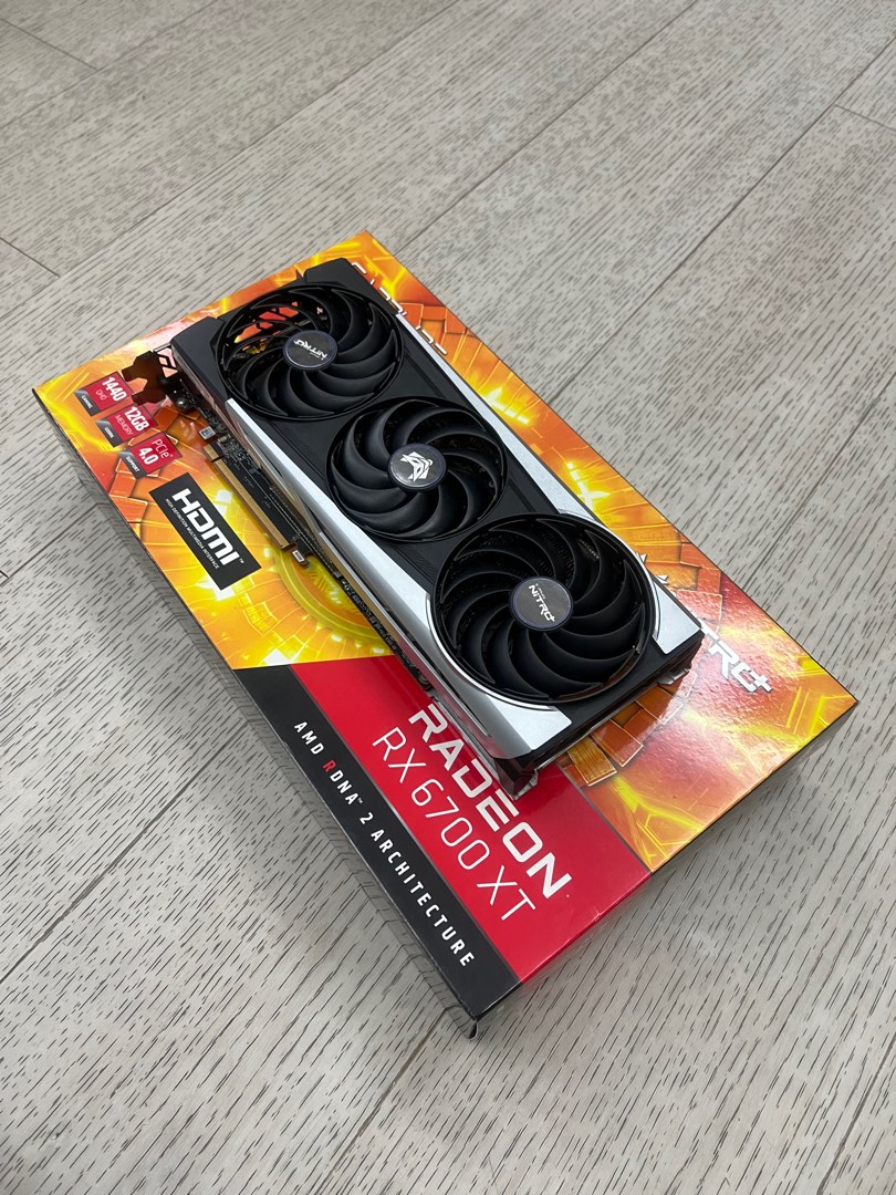 Sapphire Nitro Radeon RX 6700XT 12GB AMD GPU Graphic Card 6700 XT not ...