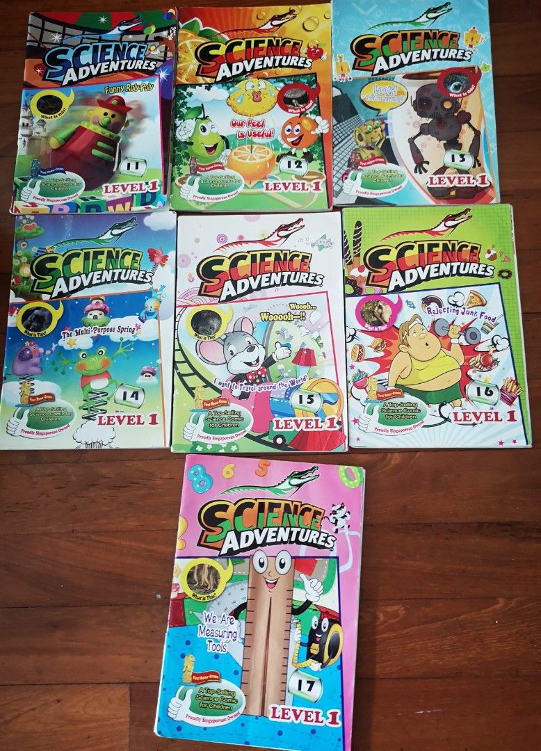 Science adventure books level 1 Issue 11-17, Everything Else on Carousell