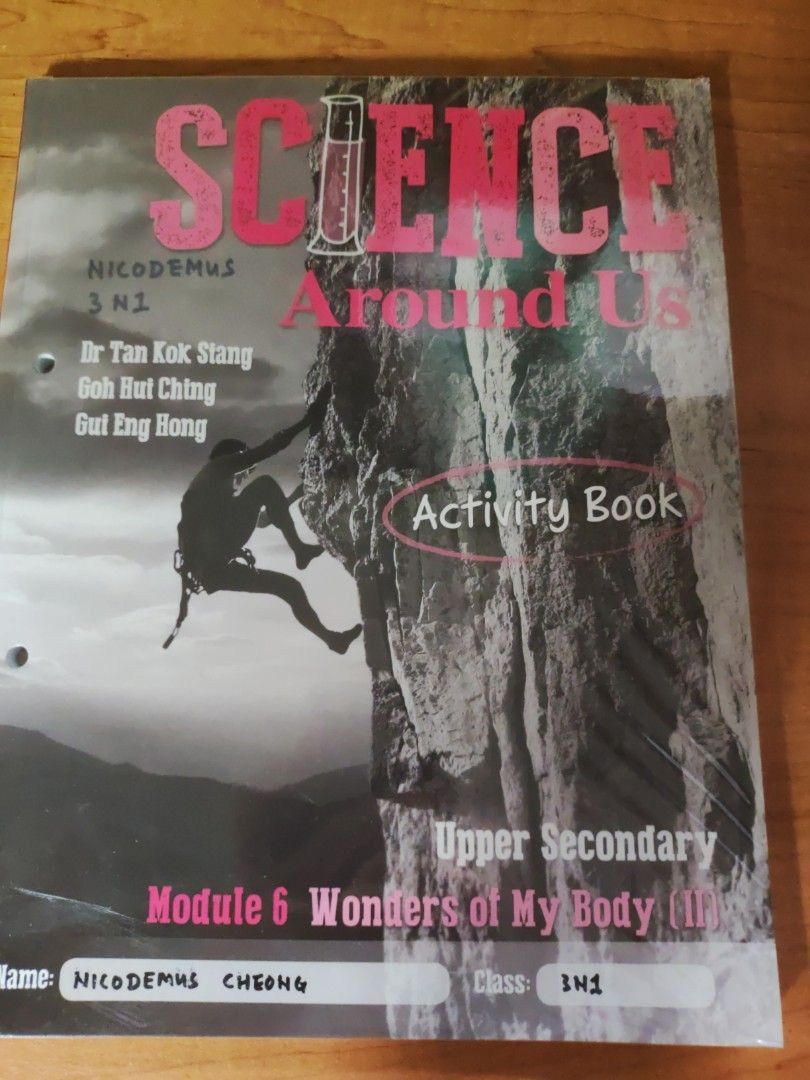 Science Around Us workbook upper secondary NT Book, Hobbies & Toys ...
