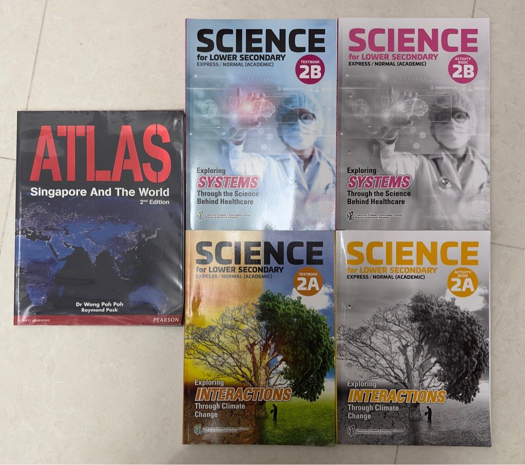 SCIENCE for Lower Secondary Textbooks and Activity Book, Hobbies & Toys ...