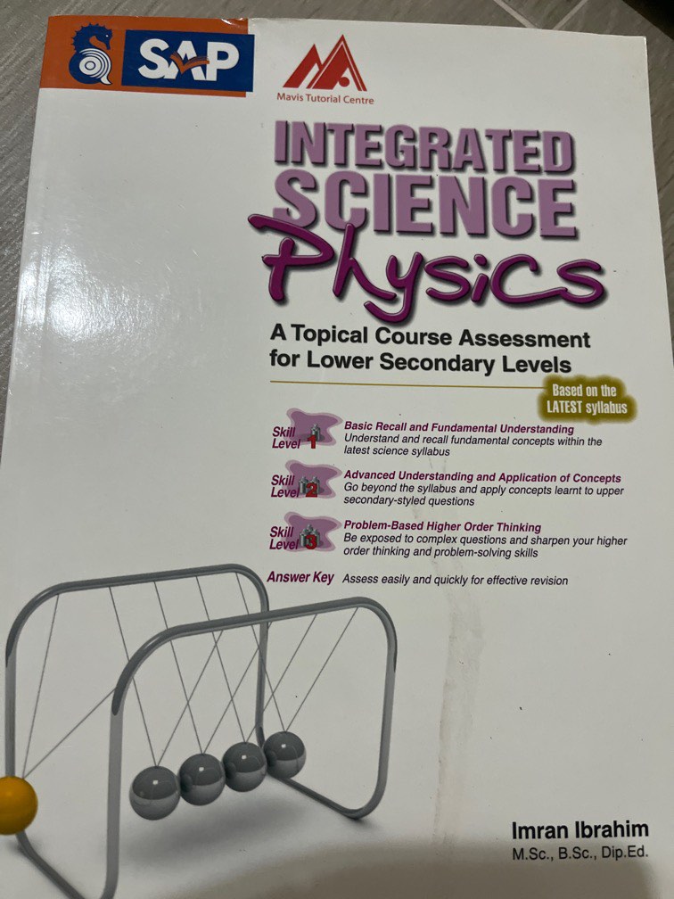 Science physics assessment book (lower Sec), Hobbies & Toys, Books & Magazines, Assessment Books ...