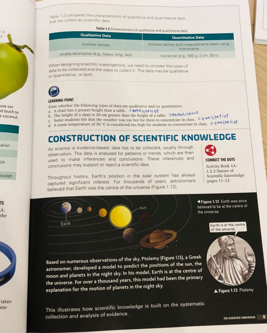 Science Textbook For Lower Secondary 1A and 1B (Express/Normal ...