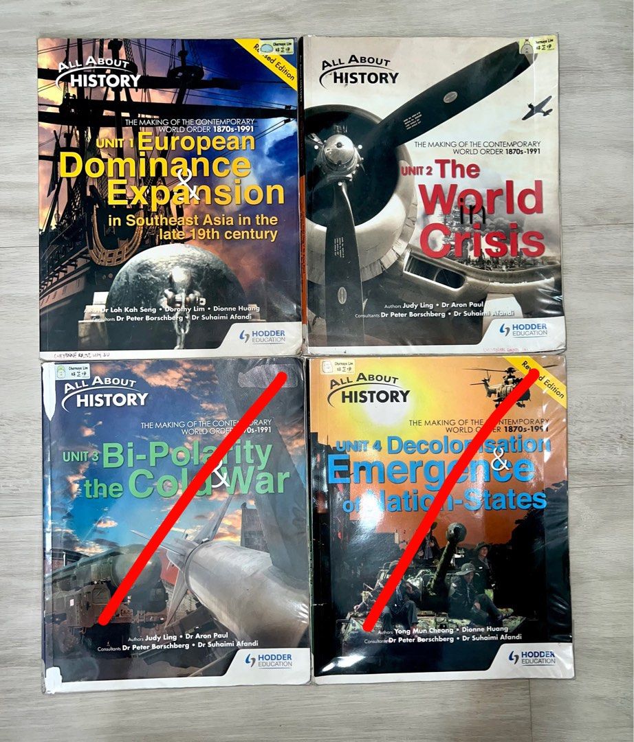 secondary history textbooks/ all about history unit 1,2,3,4/ pure ...
