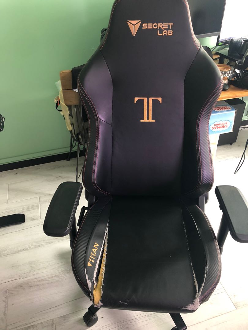 Secret Lab Gaming Chair - Titan (set 1), Furniture & Home Living ...