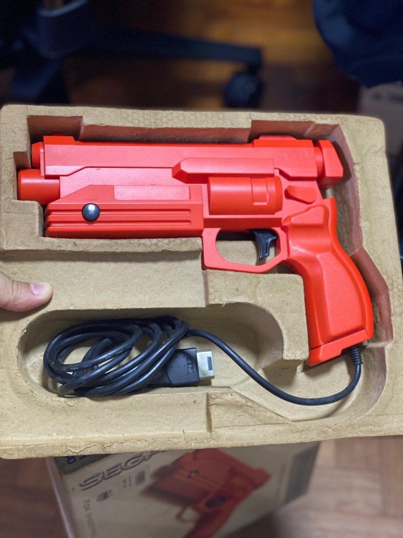 Sega Saturn Stunner Arcade Gun, Video Gaming, Gaming Accessories, Game ...