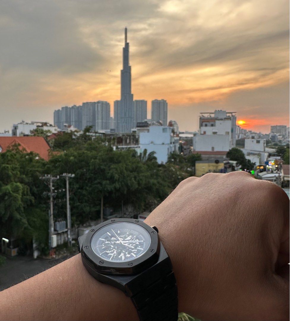 Seiko Mod Watch NH70A Movement AP watch audemars piguet royal oak ...