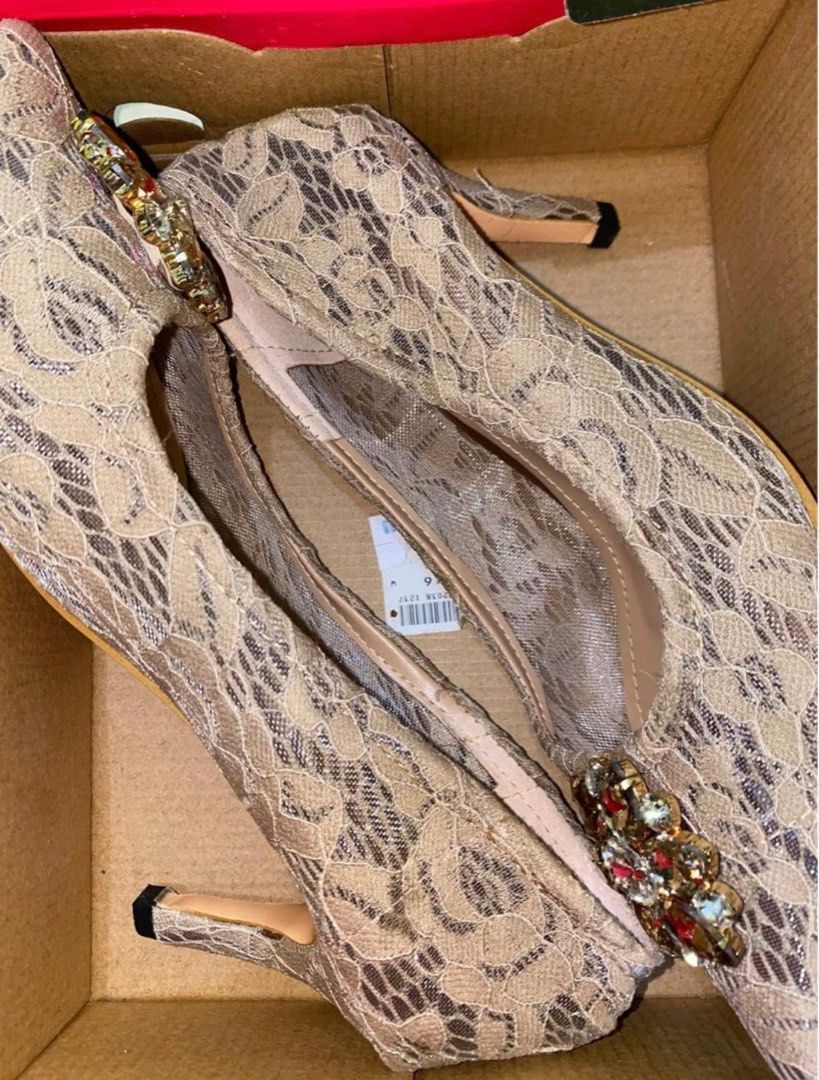 Sepatu pesta dg, Women's Fashion, Women's Shoes on Carousell