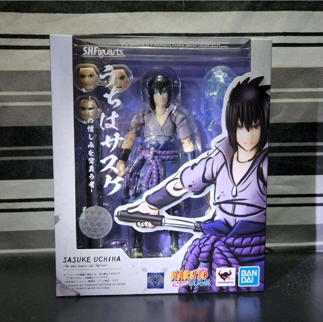 SHF Sasuke Uchiha Figuarts Naruto Shippuden Series, Hobbies & Toys ...