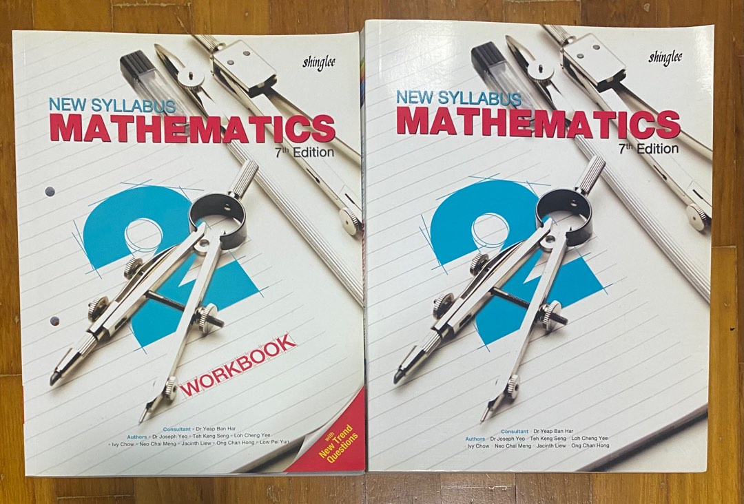 Shinglee Math 7th Edition Sec 2 textbook and workbook, Hobbies & Toys ...