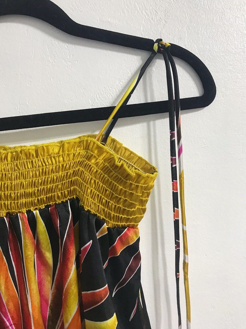 Silk String Top, Women's Fashion, Tops, Sleeveless on Carousell