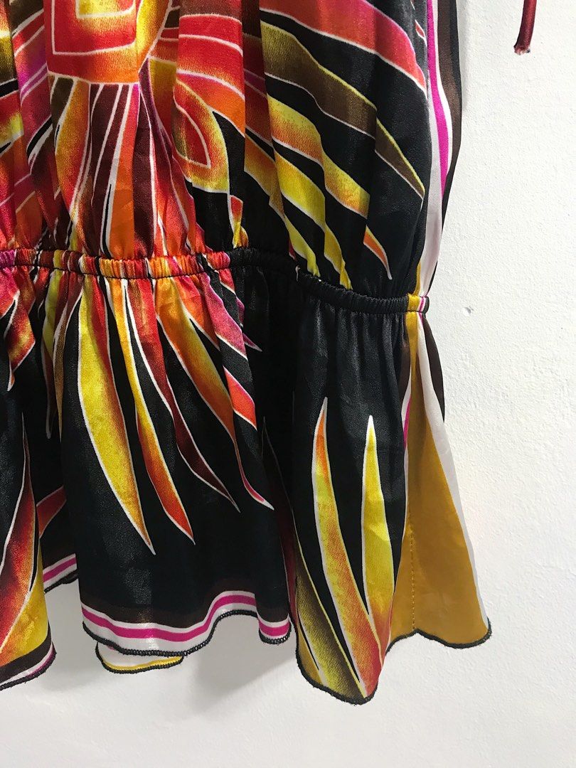 Silk String Top, Women's Fashion, Tops, Sleeveless on Carousell