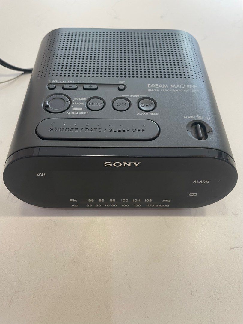 Sony ICFC218 Dream Machine Clock Radio (Black), Audio, Other Audio ...