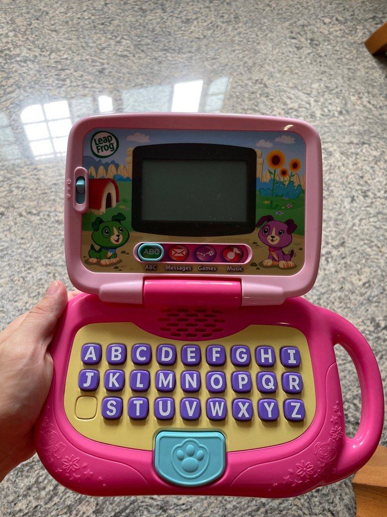Spoilt leapfrog laptop, Babies & Kids, Infant Playtime on Carousell
