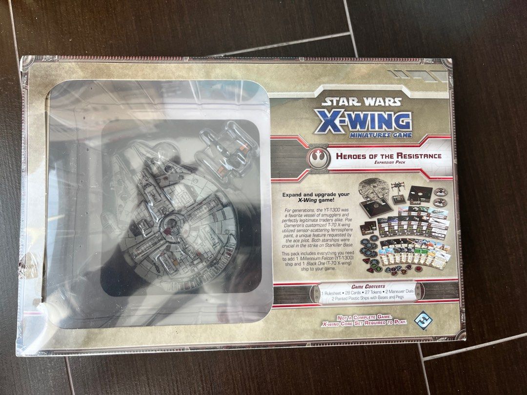 Star Wars: X-Wing - Heroes of the Resistance Game Expansion Pack ...