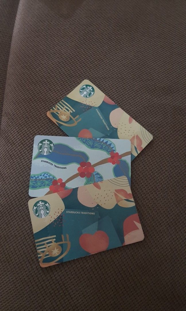 Starbucks Traditions Sticker card, Food & Drinks, Beverages on Carousell