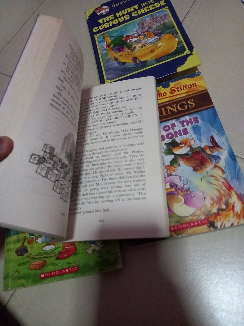 Story books geronimo Stilton and Roald dahl, Hobbies & Toys, Books ...
