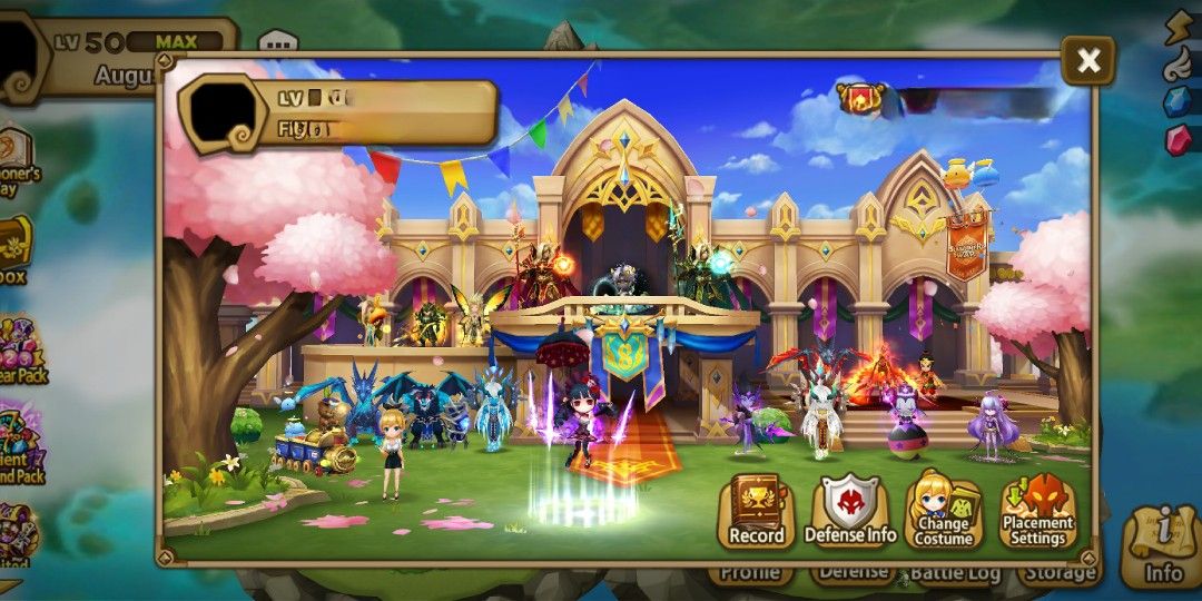 Summoners War LD x 2 account Lucifer and Nicki, Video Gaming, Video ...