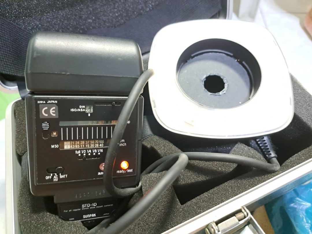 Sunpak auto DX12R Ring Flash, Photography, Photography Accessories ...