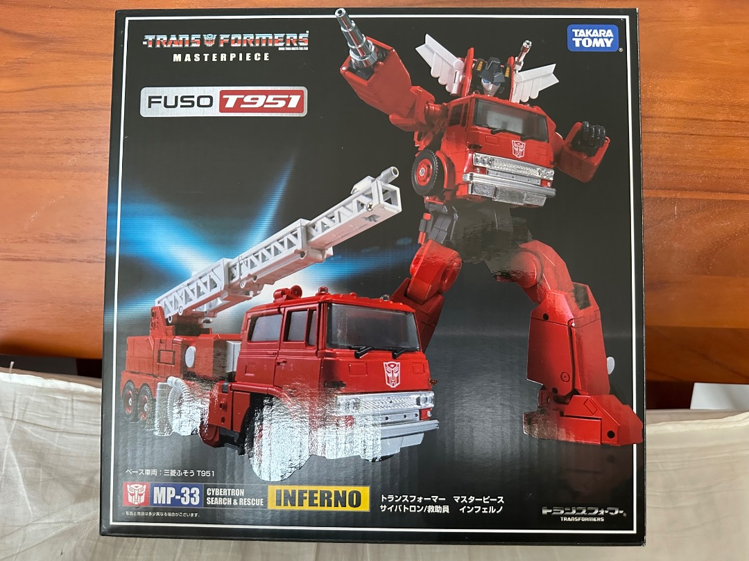 TakaraTomy Transformers Masterpiece MP-33 G1 Inferno Autobot MISB Brand ...