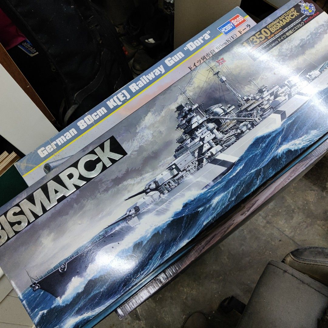 Tamiya 1/350 scale Bismarck battleship, Hobbies & Toys, Toys & Games on ...