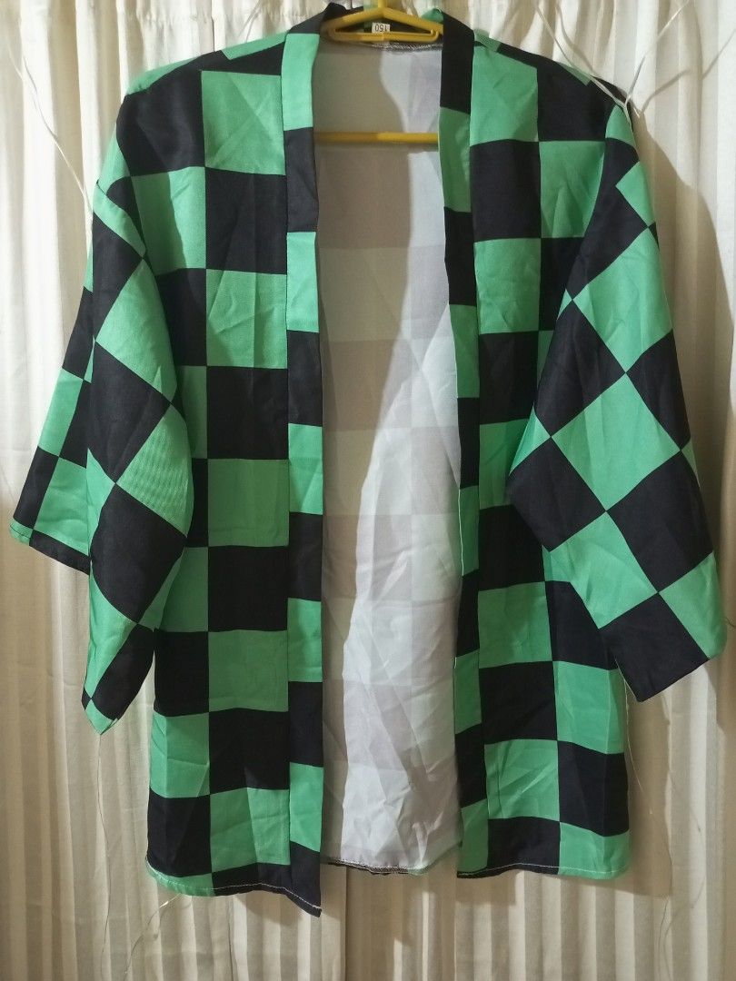 Tanjiro cosplay, Men's Fashion, Coats, Jackets and Outerwear on Carousell