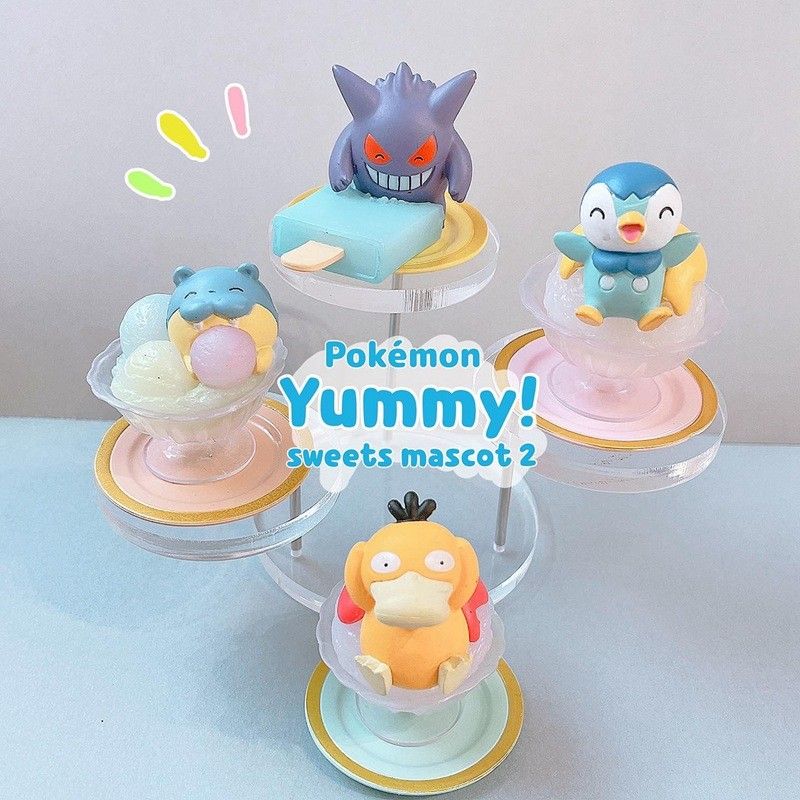 T-arts gashapon yummy sweet mascot 2- spheal/psyduck, Hobbies & Toys ...