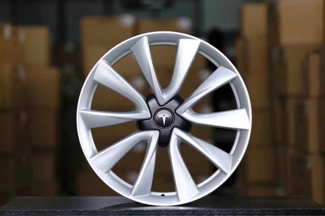 Tesla Rims, Car Accessories, Tyres & Rims on Carousell