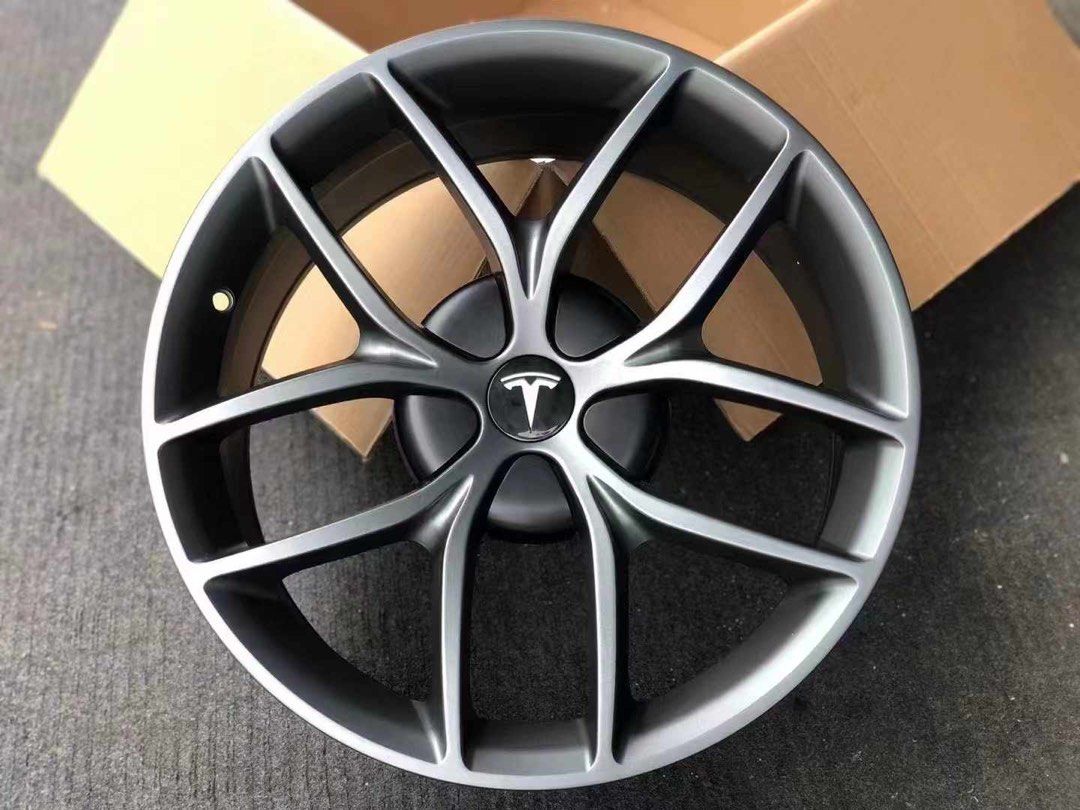 Tesla Rims, Car Accessories, Tyres & Rims on Carousell