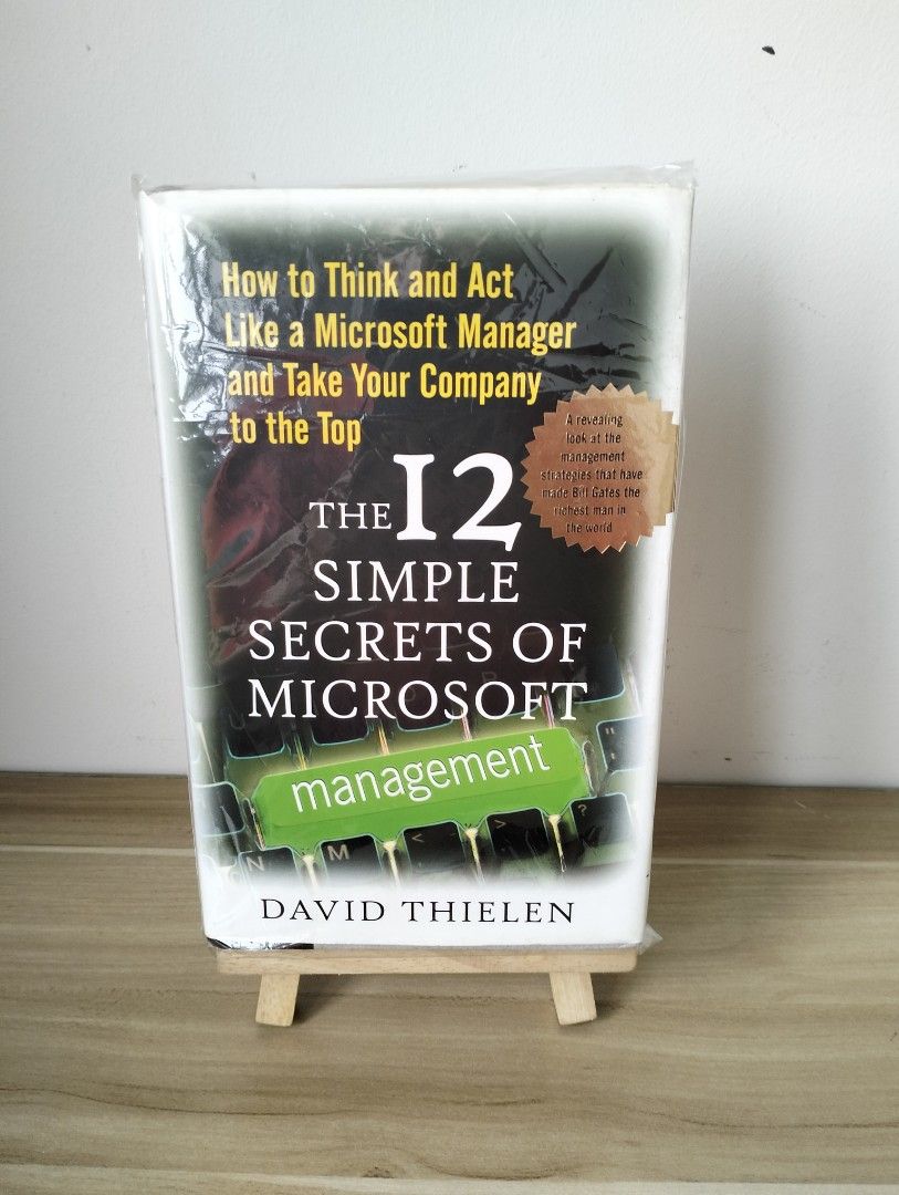 The 12 simple secrets of Microsoft Management, Hobbies & Toys, Books ...