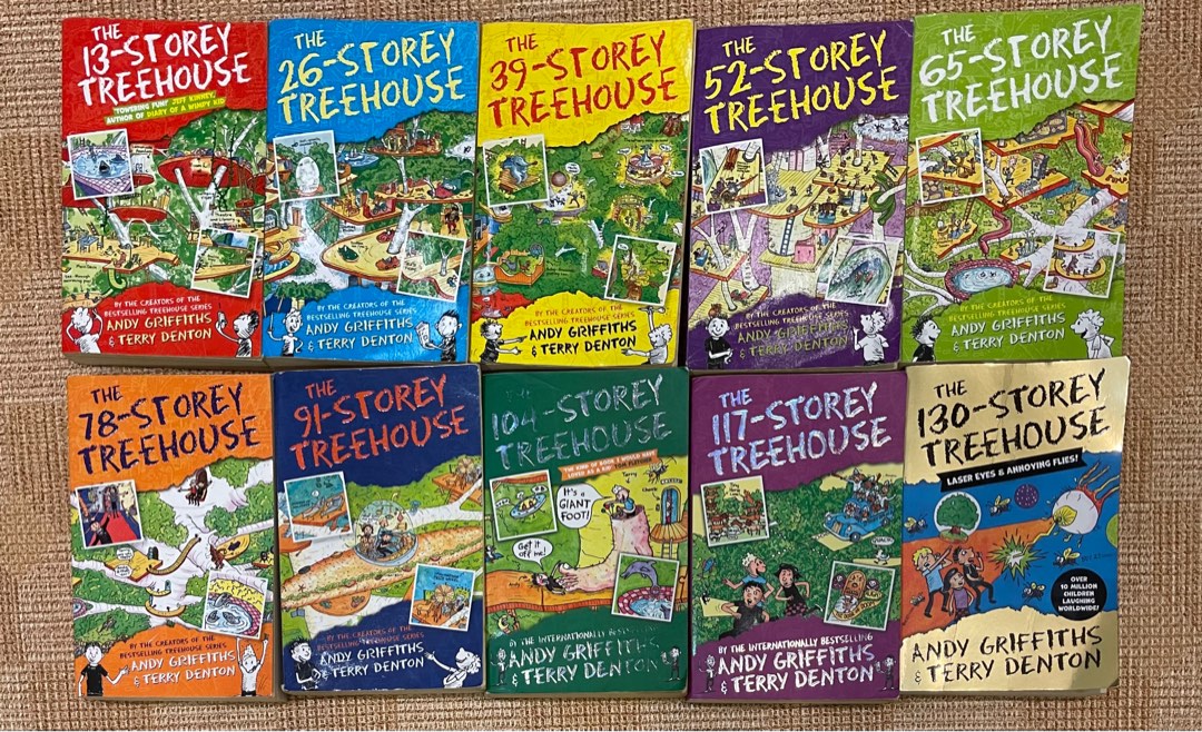 The 13-Storey Treehouse series, Hobbies & Toys, Books & Magazines ...